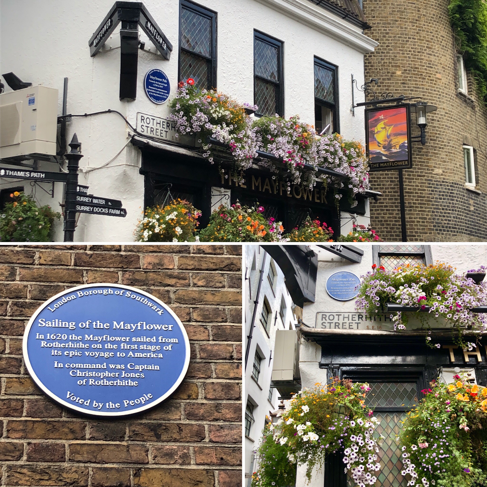 A London walk – Rotherhithe, the Mayflower and more – Fancying France